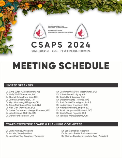 Program and Schedule | CSAPS